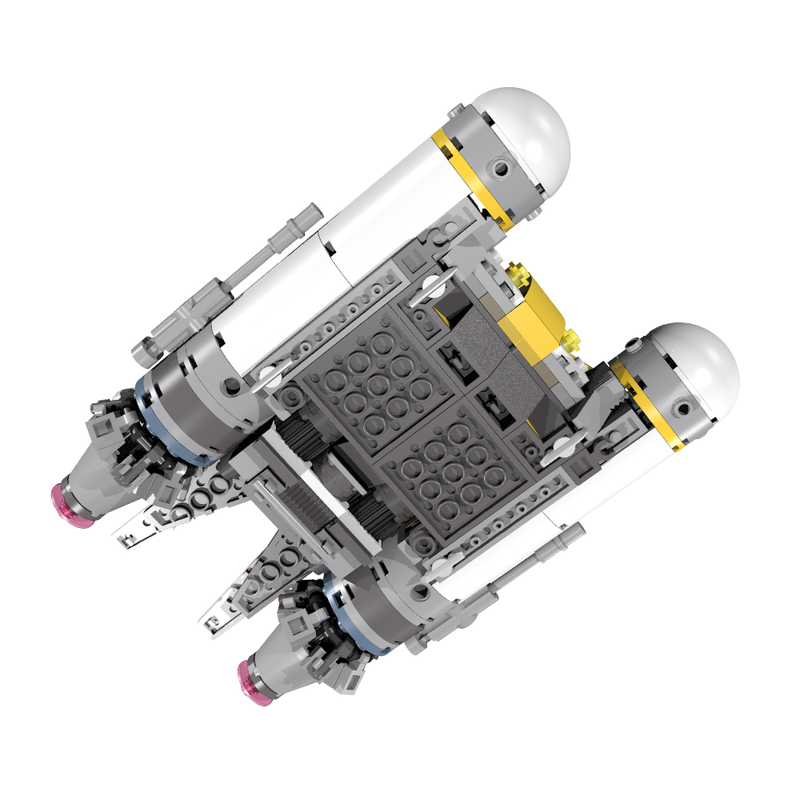 LEGO MOC 75172 Landspeeder by Berth | Rebrickable - Build with LEGO