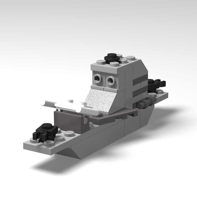 LEGO MOC Battleship by LegoBuilder98 | Rebrickable - Build with LEGO