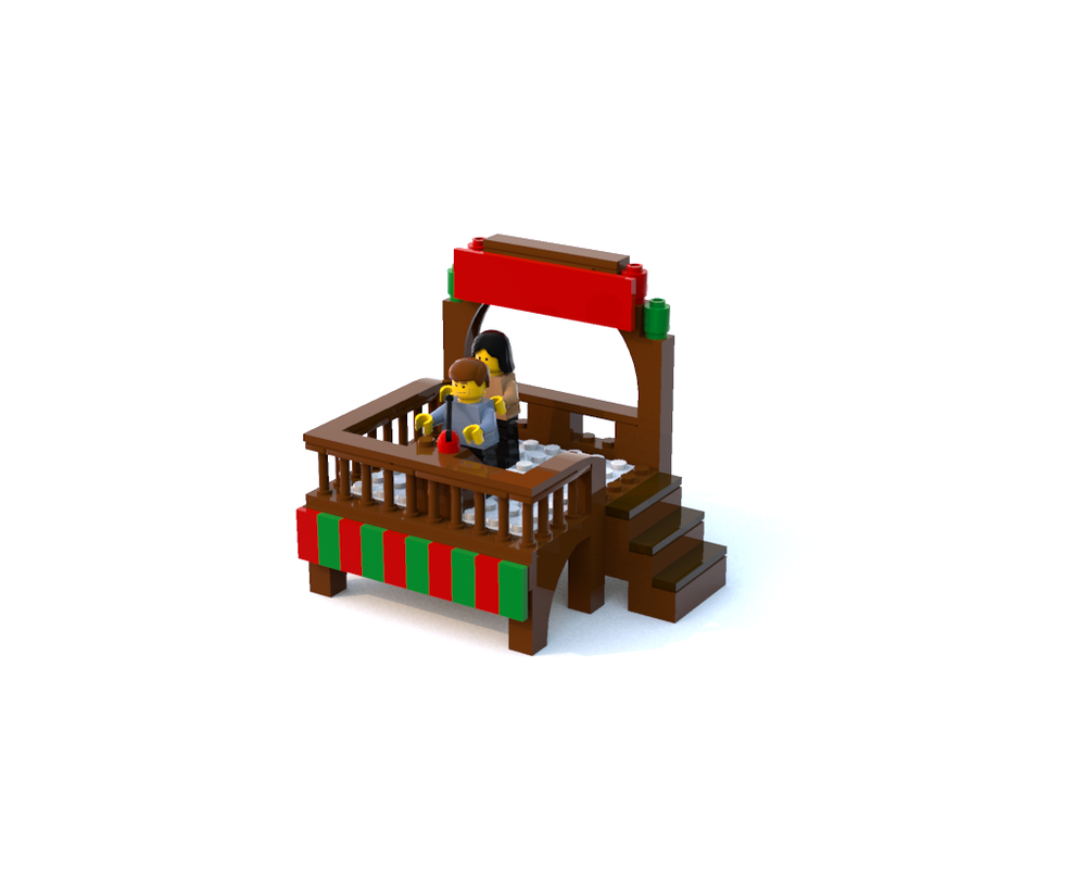 LEGO MOC Winter Village Grandstand by DrLaw | Rebrickable - Build with LEGO