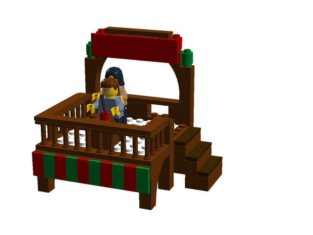 LEGO MOC Winter Village Grandstand by DrLaw | Rebrickable - Build with LEGO
