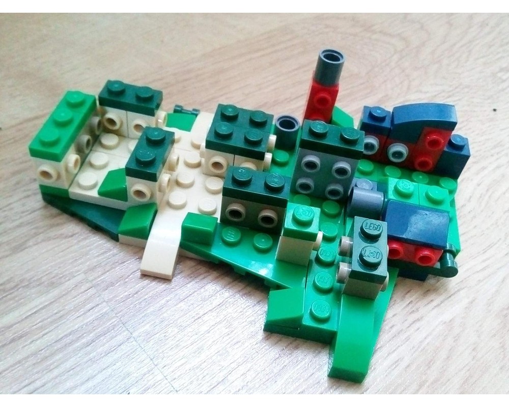 LEGO MOC-42413 31058+31088 Nano town (Architecture 2020) | Rebrickable ...