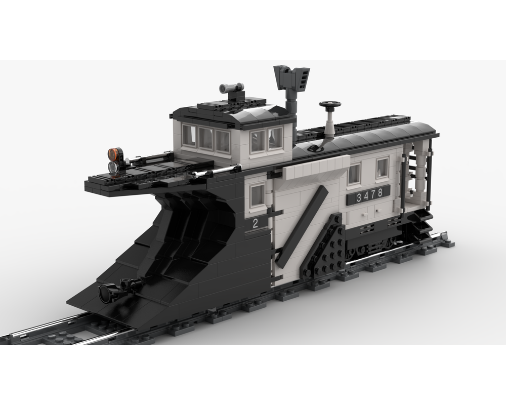 LEGO MOC-42440 Train Snow Plow (Train > RC Train 2020) | Rebrickable ...