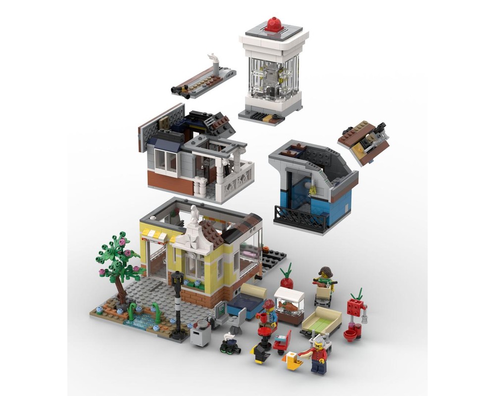 LEGO MOC Modular Lighthouse - 31097 Alternate by peme | Rebrickable ...