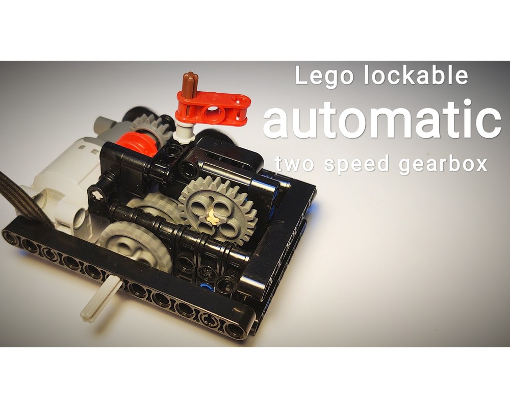 LEGO MOC Lego Technic lockable automatic two speed gearbox [with free ...