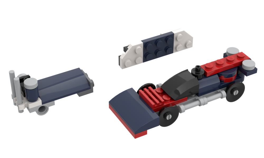 LEGO MOC 30575 LMP with sharkfin by crazy8ron | Rebrickable - Build ...