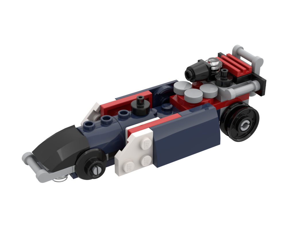 LEGO MOC-42506 30575 Rocket dragster (Creator 2020) | Rebrickable ...