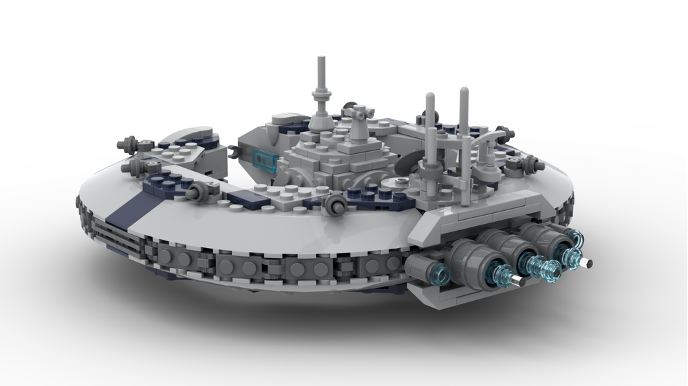 LEGO MOC Lucrehulk-Class Battleship (Droid Control Ship) by Woxtrot ...