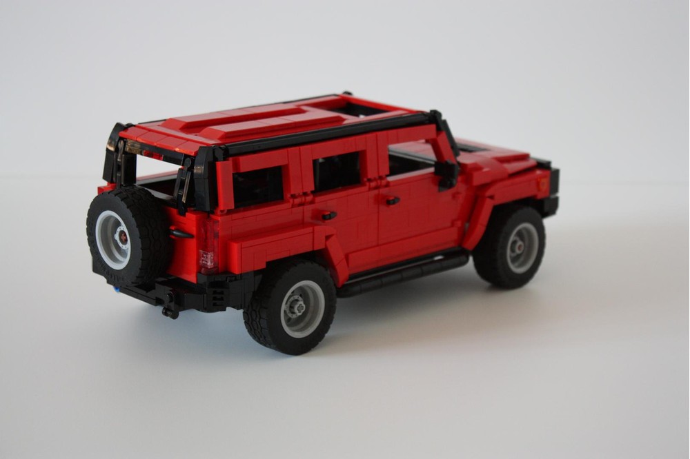 LEGO MOC Hummer H3 by Jeka_Jackson | Rebrickable - Build with LEGO
