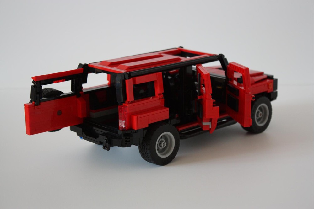 LEGO MOC Hummer H3 by Jeka_Jackson | Rebrickable - Build with LEGO