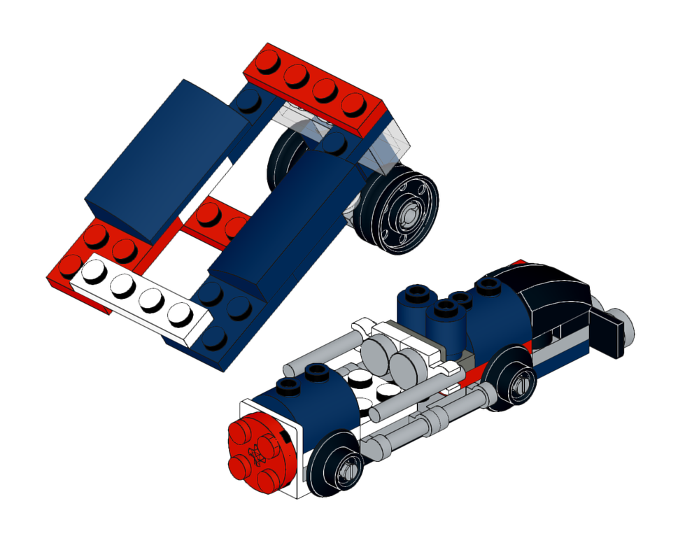 LEGO MOC 30575 Log flume ride by crazy8ron | Rebrickable - Build with LEGO