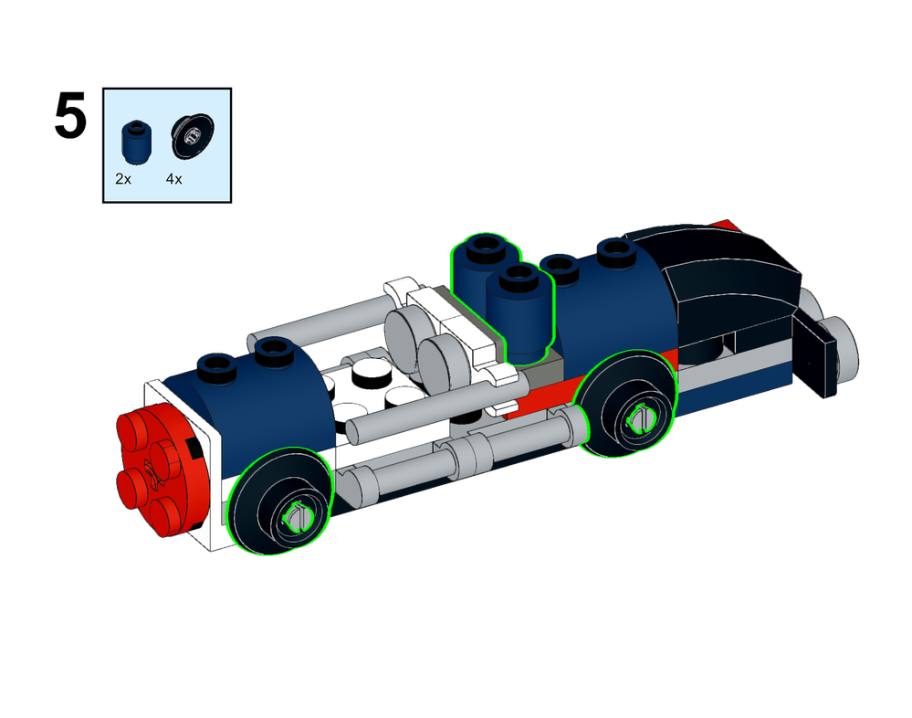 LEGO MOC 30575 Log flume ride by crazy8ron | Rebrickable - Build with LEGO