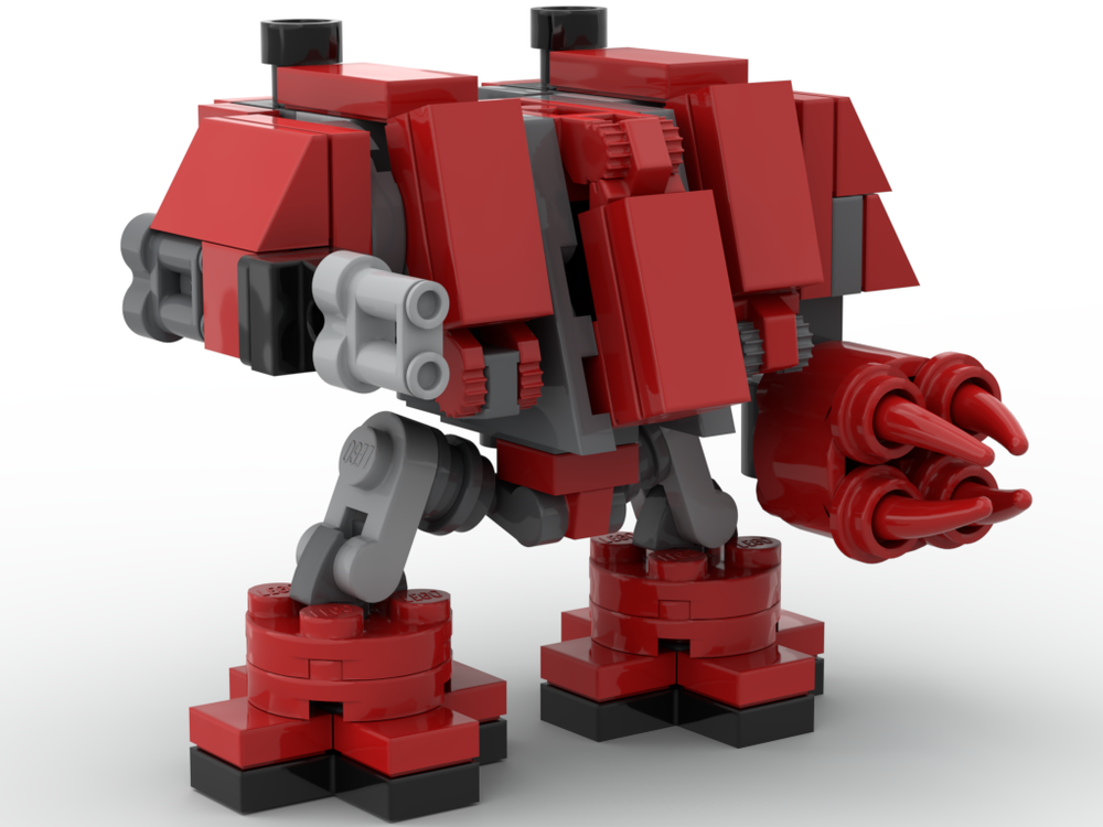 LEGO MOC Warhammer 40K Dreadnought by BobTheMadCow | Rebrickable ...