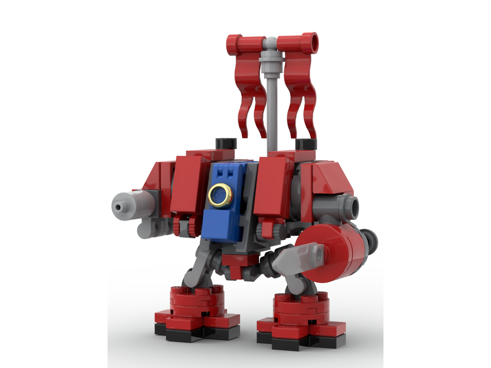 LEGO MOC Warhammer 40K Dreadnought by BobTheMadCow | Rebrickable ...