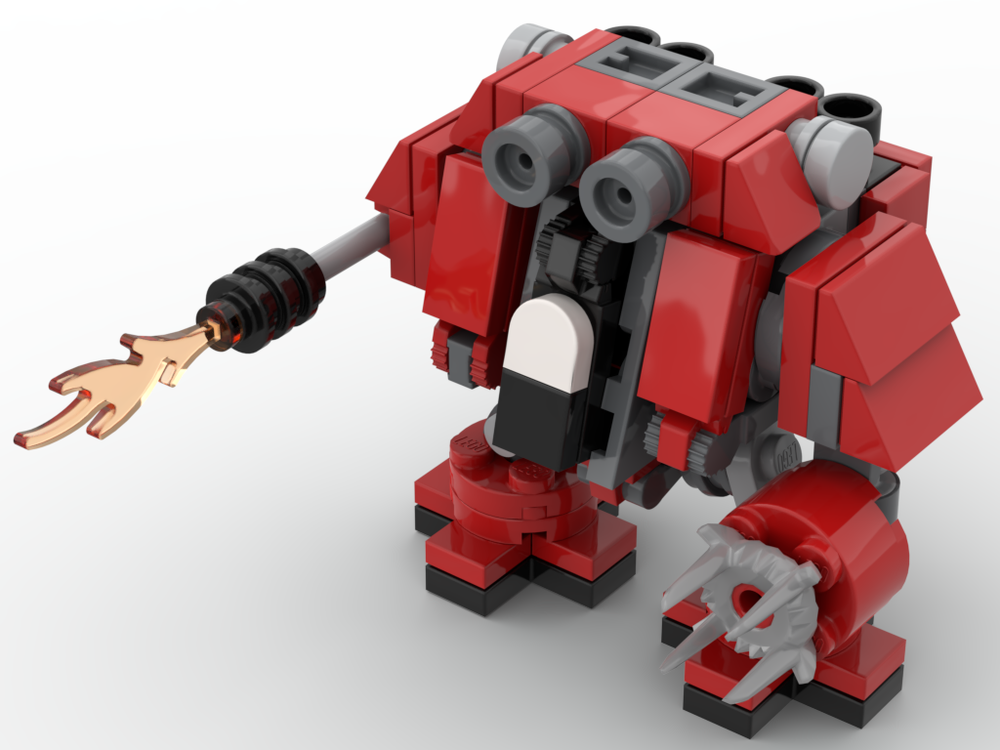 LEGO MOC Warhammer 40K Dreadnought by BobTheMadCow | Rebrickable ...