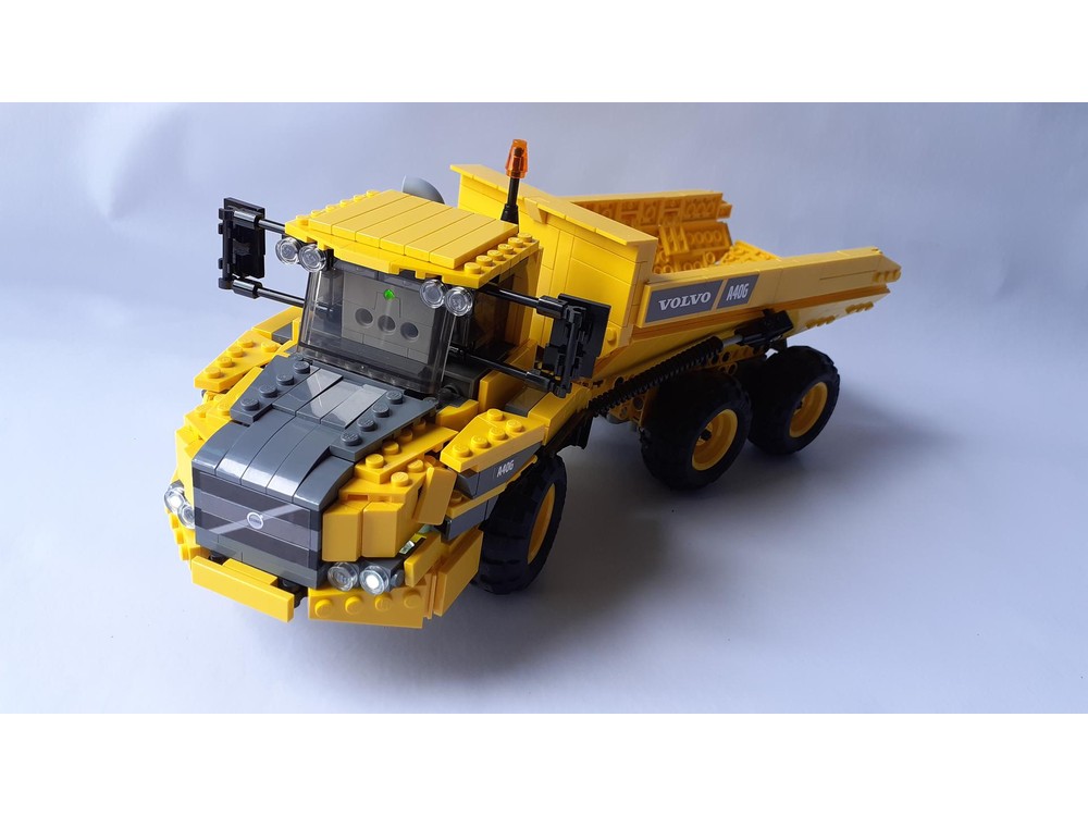 LEGO MOC VOLVO A40G articulated hauler (dump truck) by DLTC ...