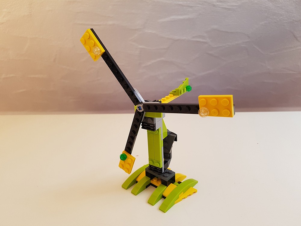 Lego Moc Windmill By Drphil Rebrickable Build With Lego