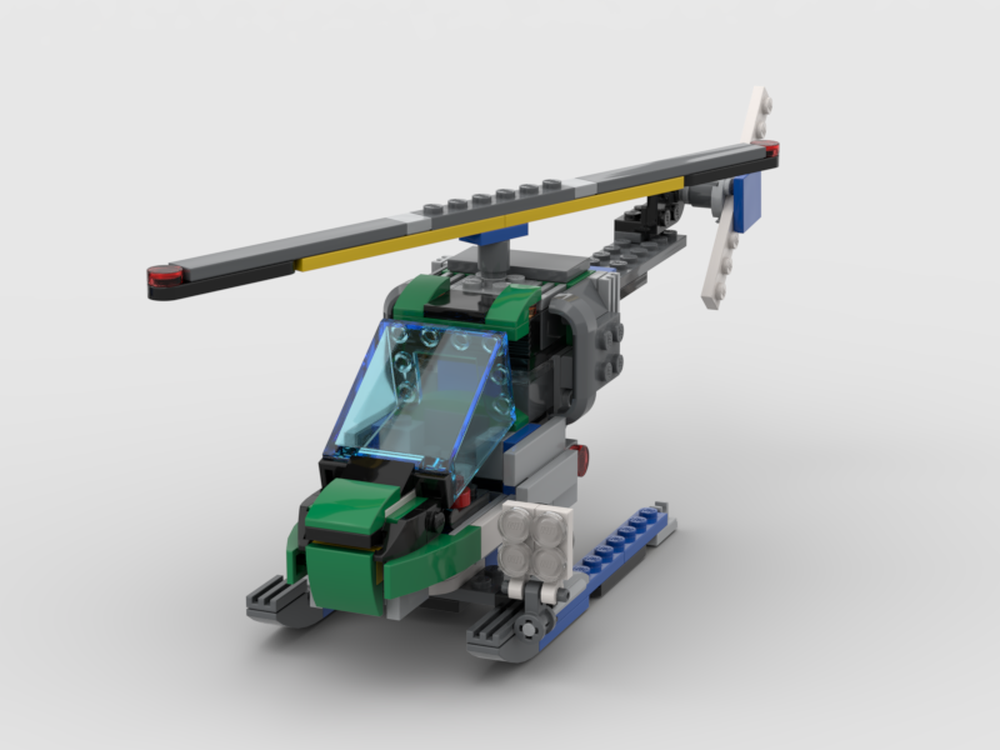 LEGO MOC 60223 - Helicopter and Dragster by KlintIsztvud | Rebrickable ...