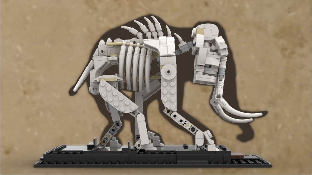 LEGO MOC-42669 Mammoth + Saber-toothed cat - Alternative Build for ...