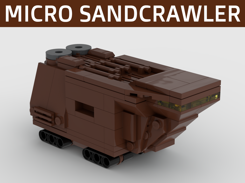 LEGO MOC Micro Sandcrawler by VVJ21 | Rebrickable - Build with LEGO