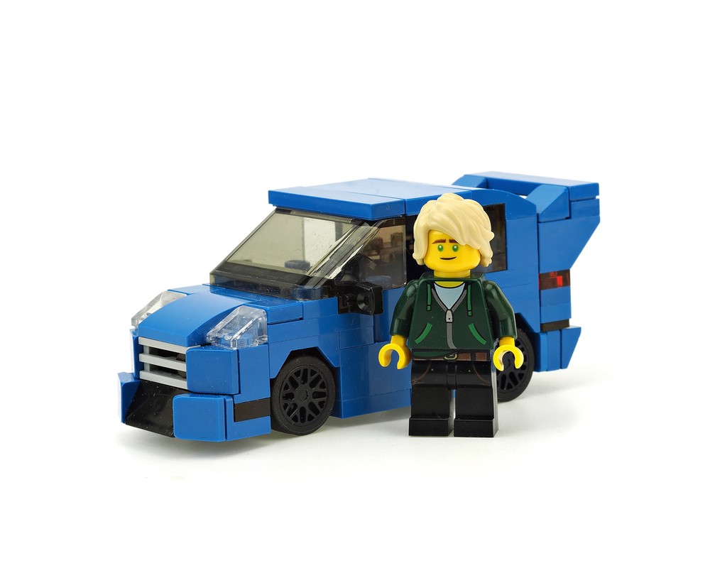 LEGO MOC-42680 Blue Racing Car (Town > City 2020) | Rebrickable - Build ...
