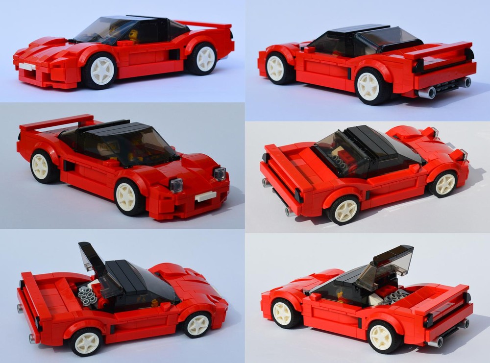 LEGO MOC Honda NSX (NA1) by GEAR-BLOX | Rebrickable - Build with LEGO