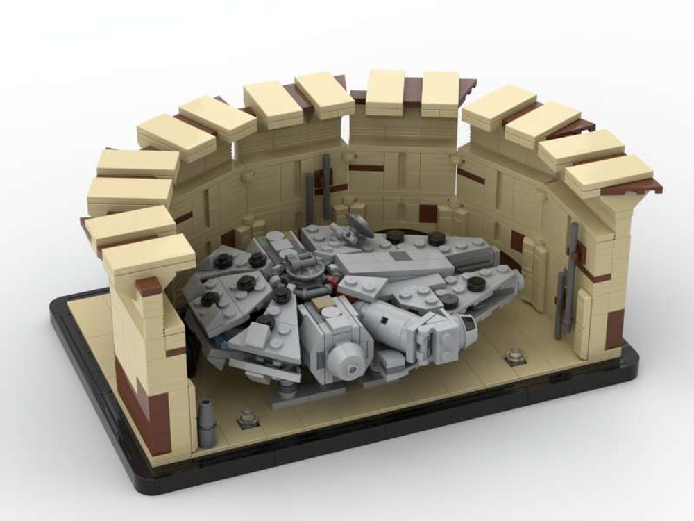 LEGO MOC Docking Bay 94 Micro V2- What a Piece Of Junk! - Micro Falcon ...
