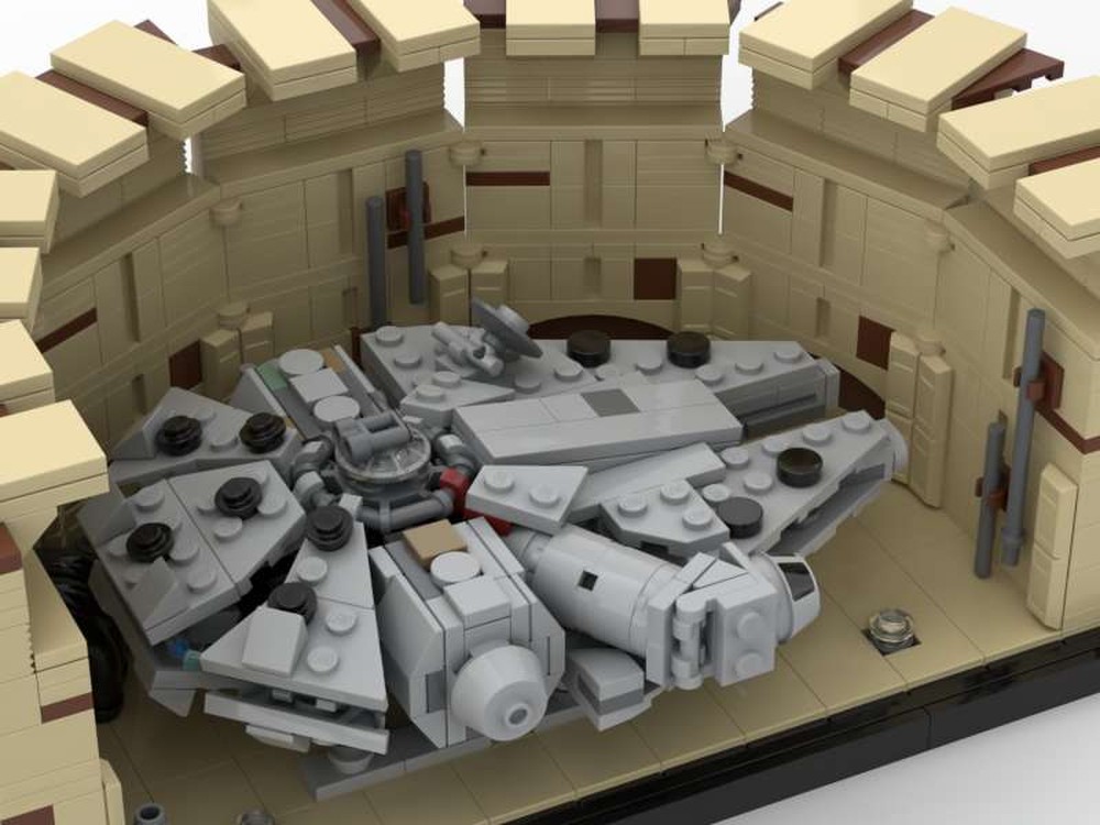 LEGO MOC Docking Bay 94 Micro V2- What a Piece Of Junk! - Micro Falcon ...