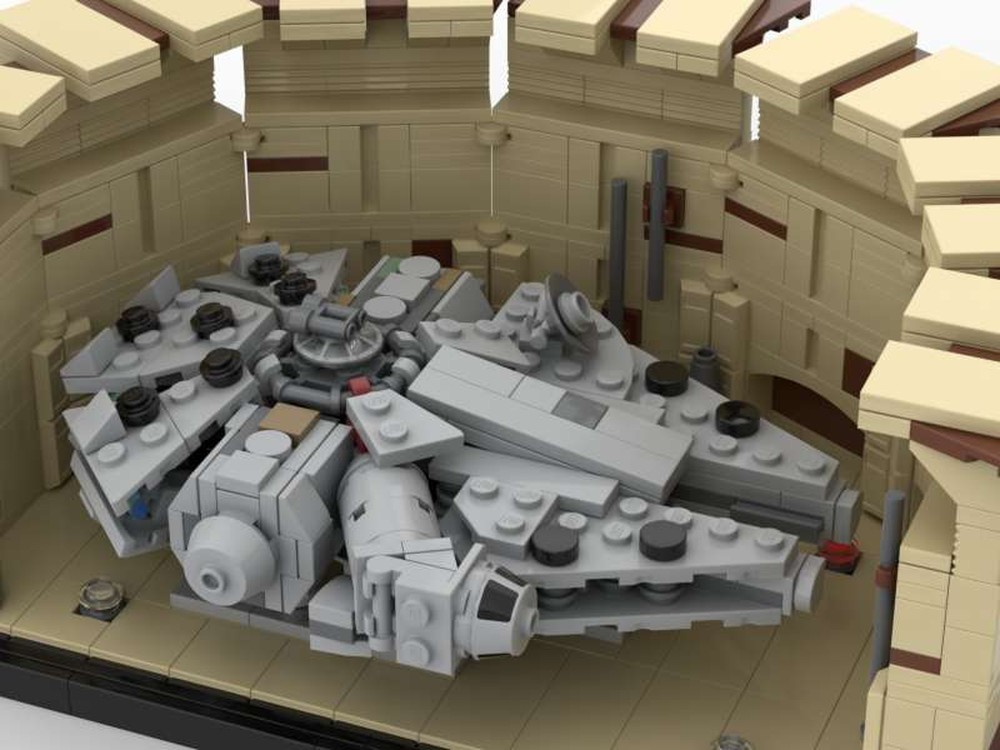 LEGO MOC Docking Bay 94 Micro V2- What a Piece Of Junk! - Micro Falcon ...