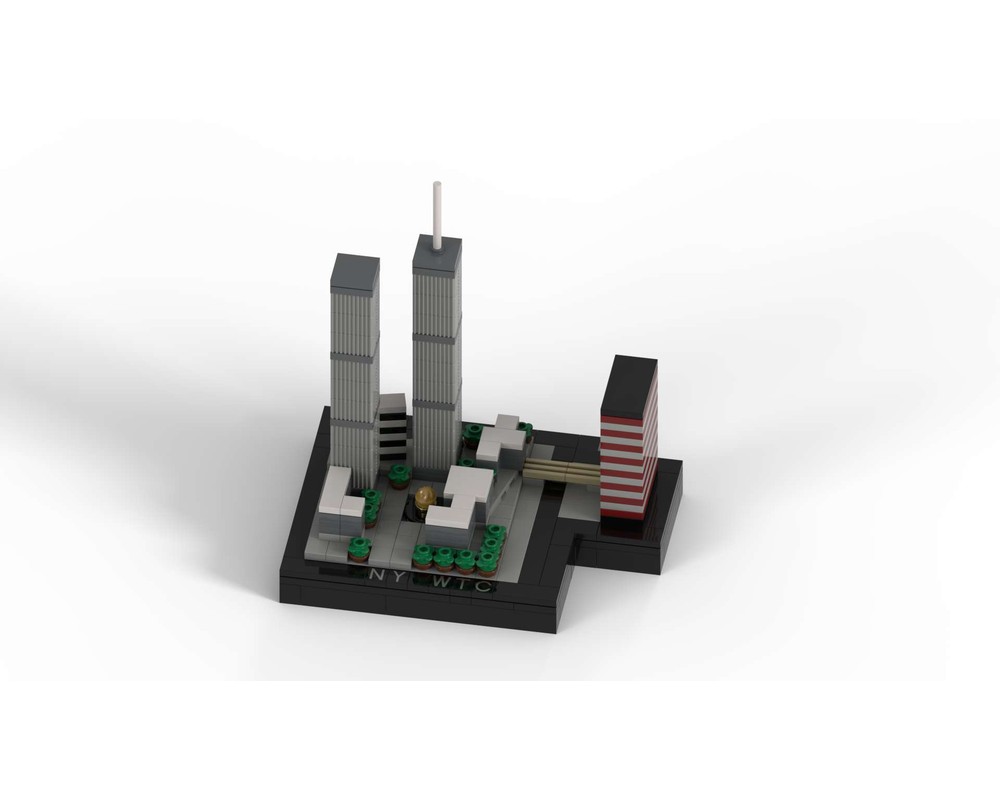 LEGO MOC New York Wtc before 01/09/11 by M4rchino84 | Rebrickable ...