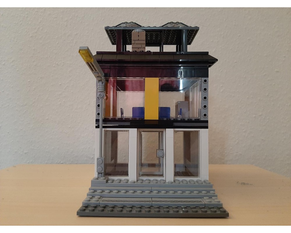 LEGO MOC Modular Office Building by TheStopMotionGuy | Rebrickable ...
