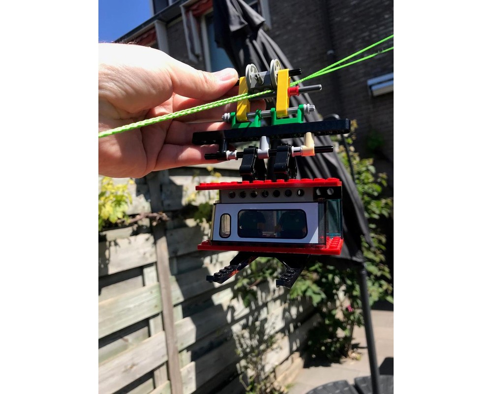 LEGO MOC Amazing cable car by 3lmo | Rebrickable - Build with LEGO