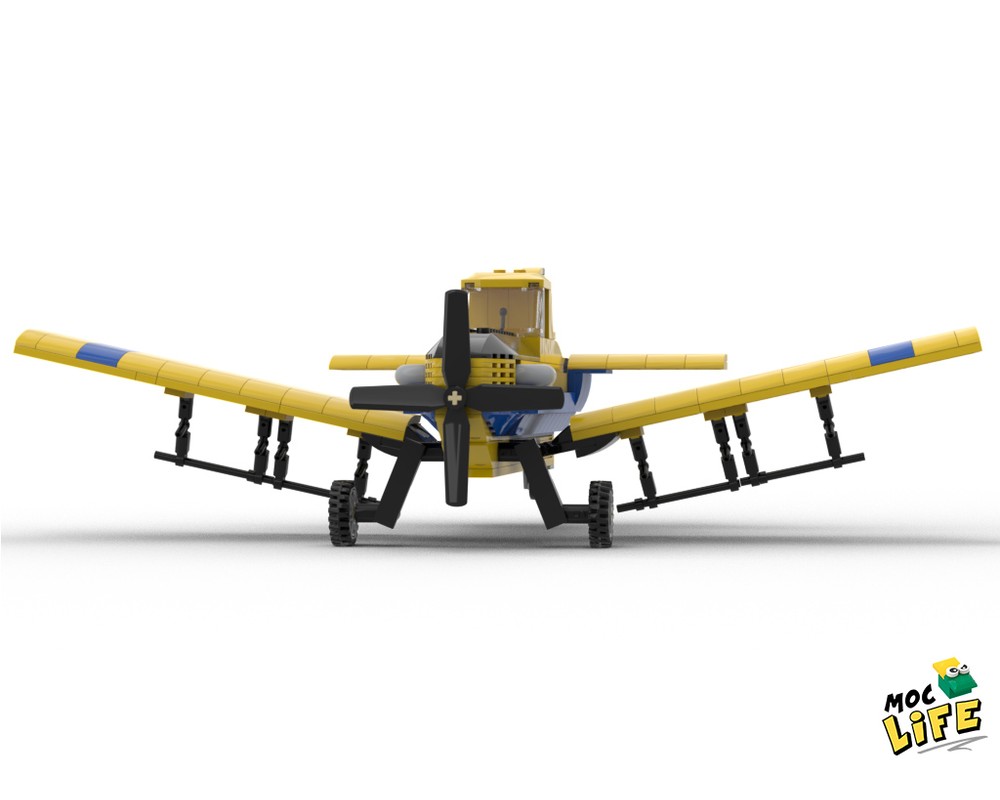 LEGO MOC Crop duster by MocLife | Rebrickable - Build with LEGO