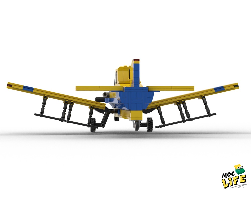 LEGO MOC Crop duster by MocLife | Rebrickable - Build with LEGO