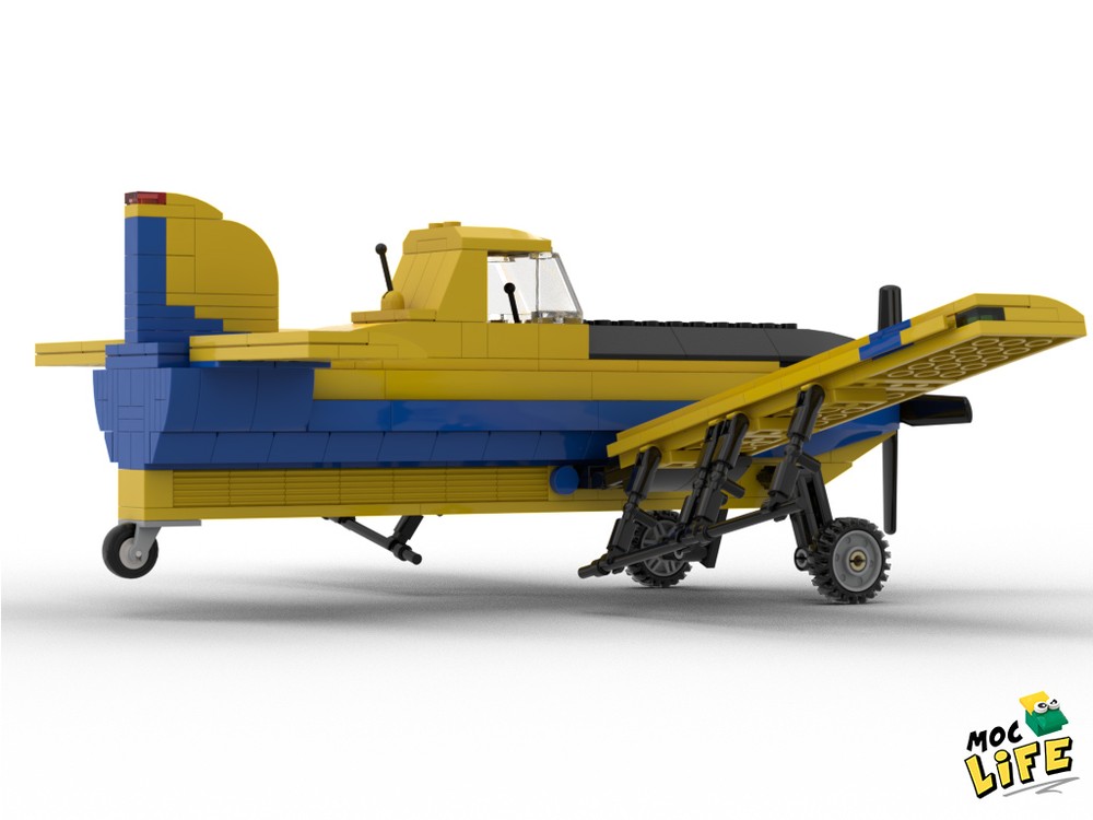 LEGO MOC Crop duster by MocLife | Rebrickable - Build with LEGO