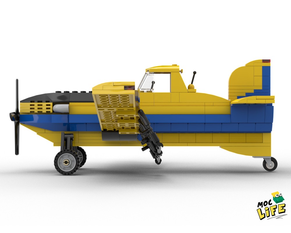 LEGO MOC Crop duster by MocLife | Rebrickable - Build with LEGO