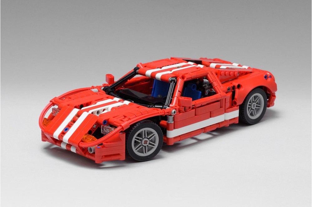 LEGO MOC 2005 Ford GT (1:16) by Artemy Zotov | Rebrickable - Build with ...
