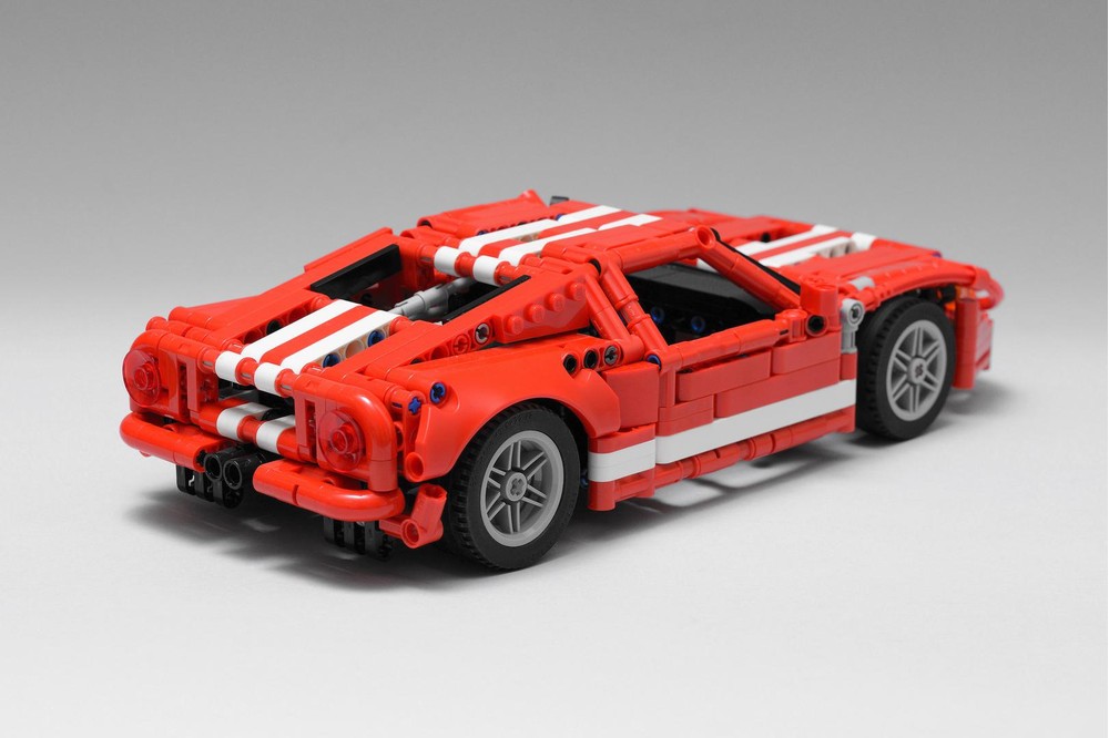LEGO MOC 2005 Ford GT (1:16) by Artemy Zotov | Rebrickable - Build with ...