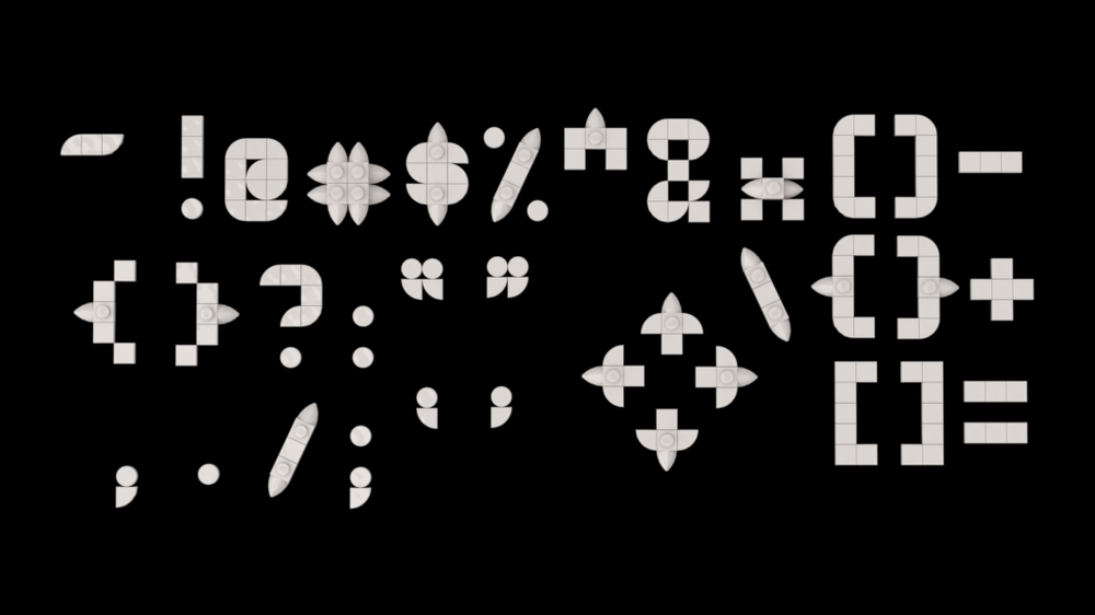 LEGO MOC Symbols (supplement to Letters and Numbers) by Dujk ...