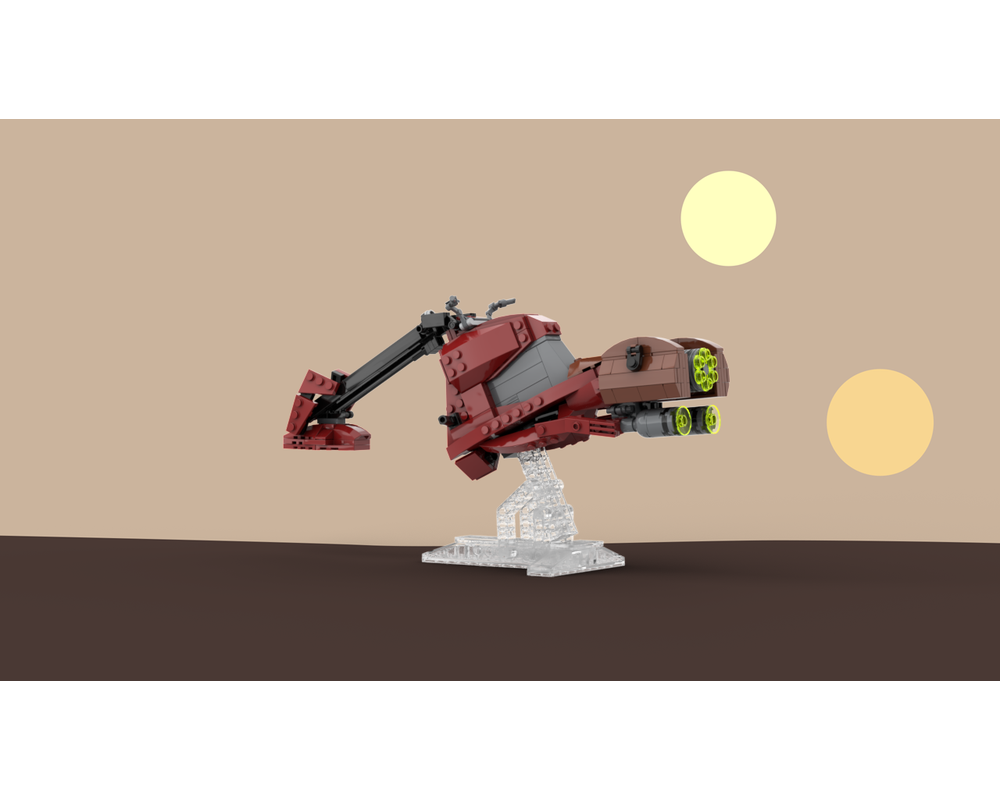 LEGO MOC-42786 Swoop Bike (Star Wars > Star Wars Episode 2 2020 ...
