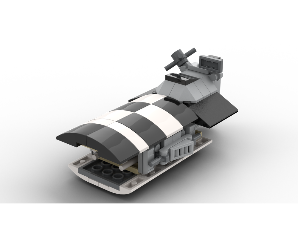 LEGO MOC Federal Gunship by aberrant85 | Rebrickable - Build with LEGO