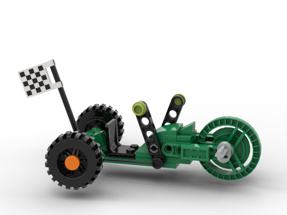 LEGO MOC Green Machine by dkressin | Rebrickable - Build with LEGO