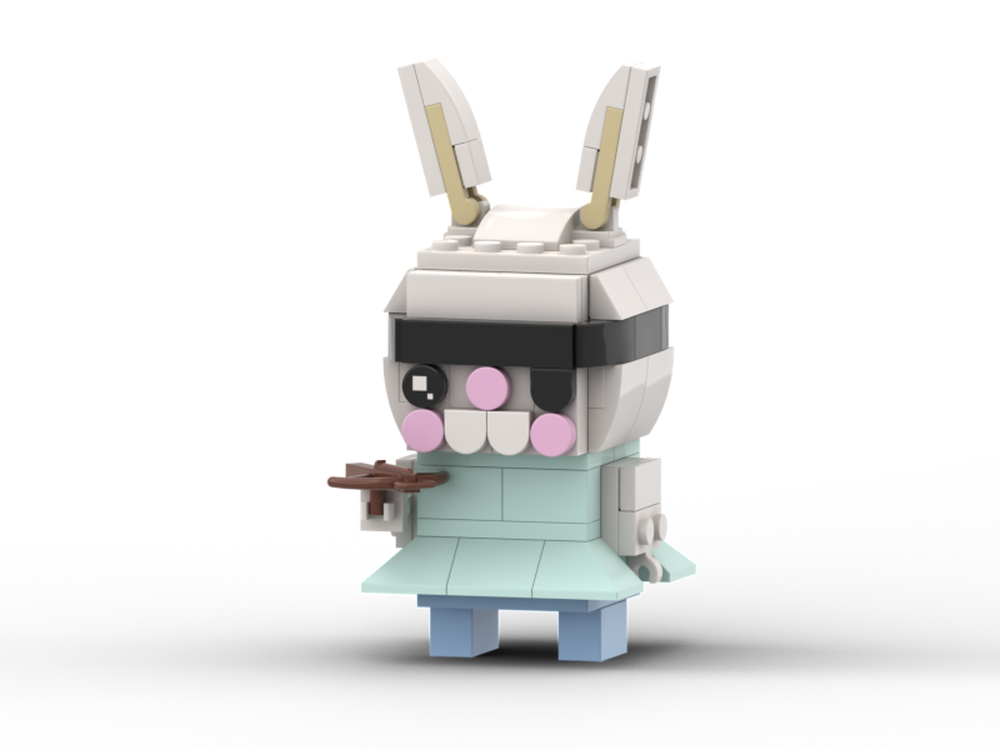 LEGO MOC Brickheadz - Bunny (Piggy) by PatrickStarGames | Rebrickable ...