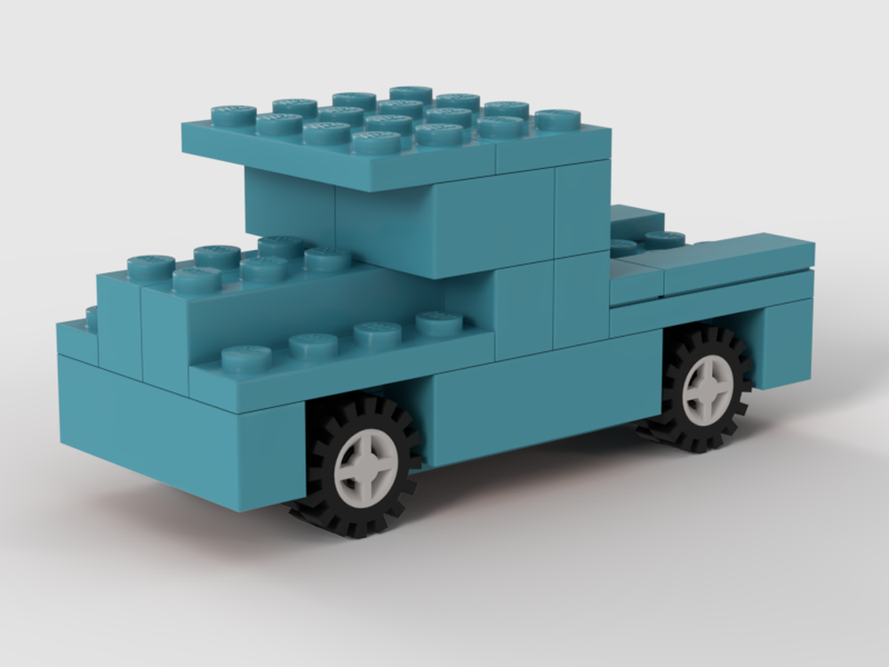 Lego Moc Delivery Truck By Darth Decker Rebrickable Build With Lego