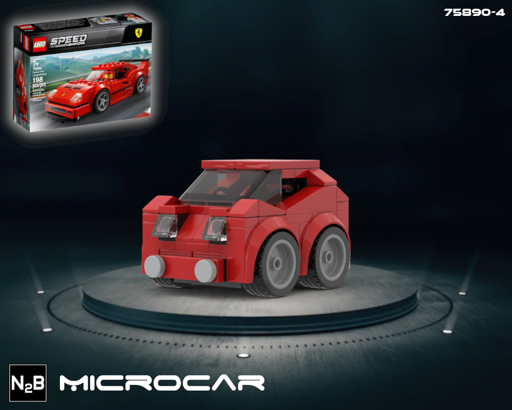LEGO MOC-42808 Alternate build 4 Lego Set 75890 Ferrari F40 ...