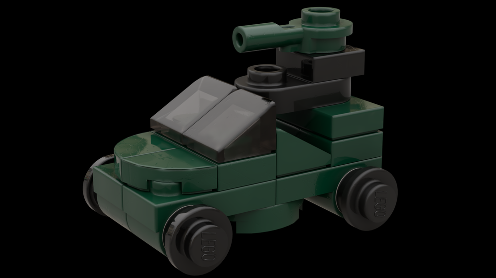 LEGO MOC HALO Warthog Micro-scale by BrickHugger171 | Rebrickable ...