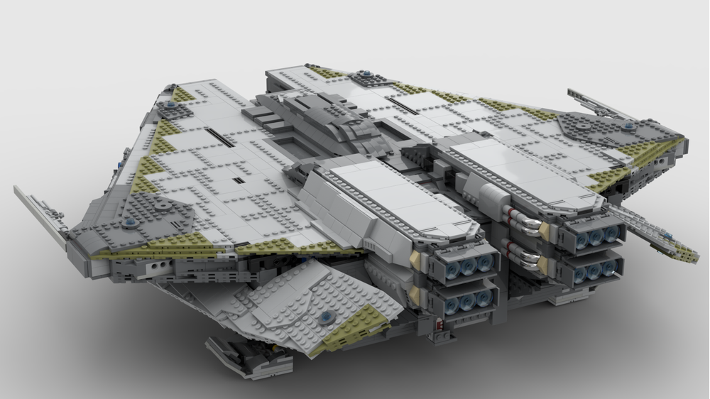 LEGO MOC Krait Mk II by TheRealBeef1213 | Rebrickable - Build with LEGO