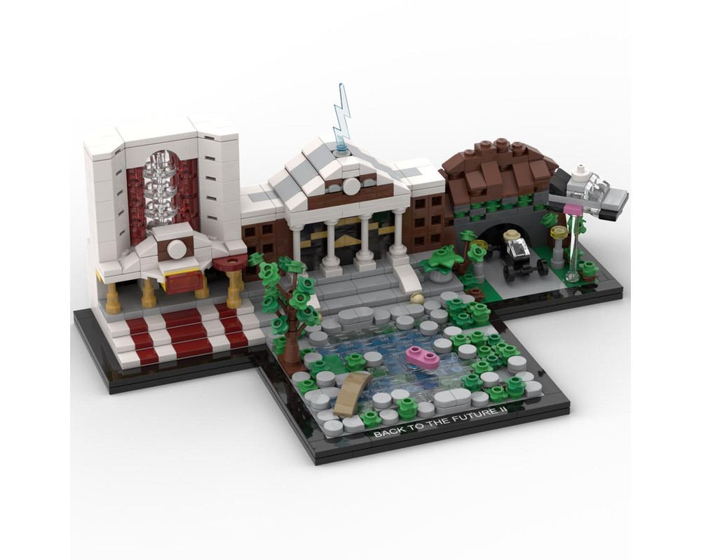LEGO MOC-42821 Back to the Future II Skyline Architecture MOC ...