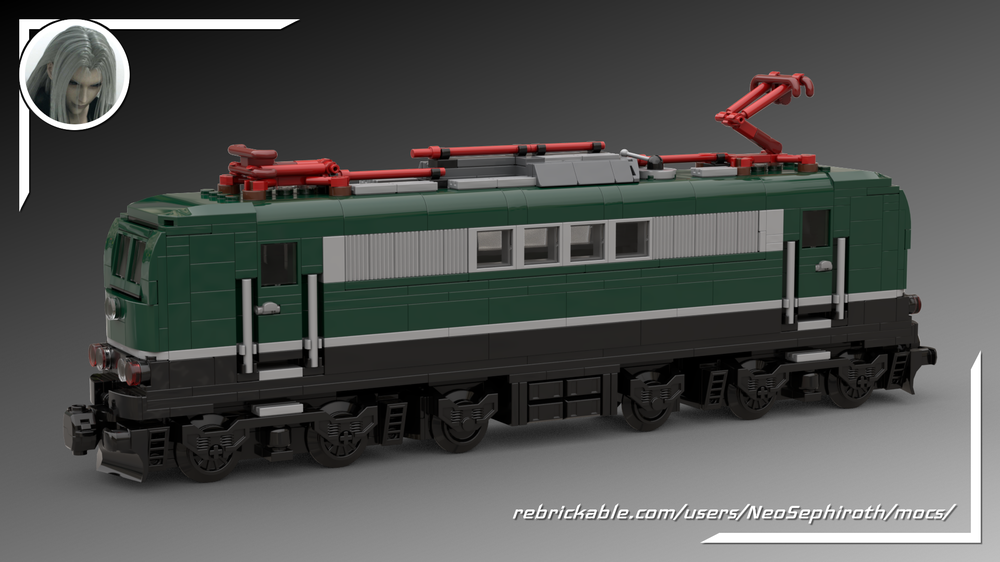 LEGO MOC BR 151 Cargo Locomotive by NeoSephiroth | Rebrickable - Build ...
