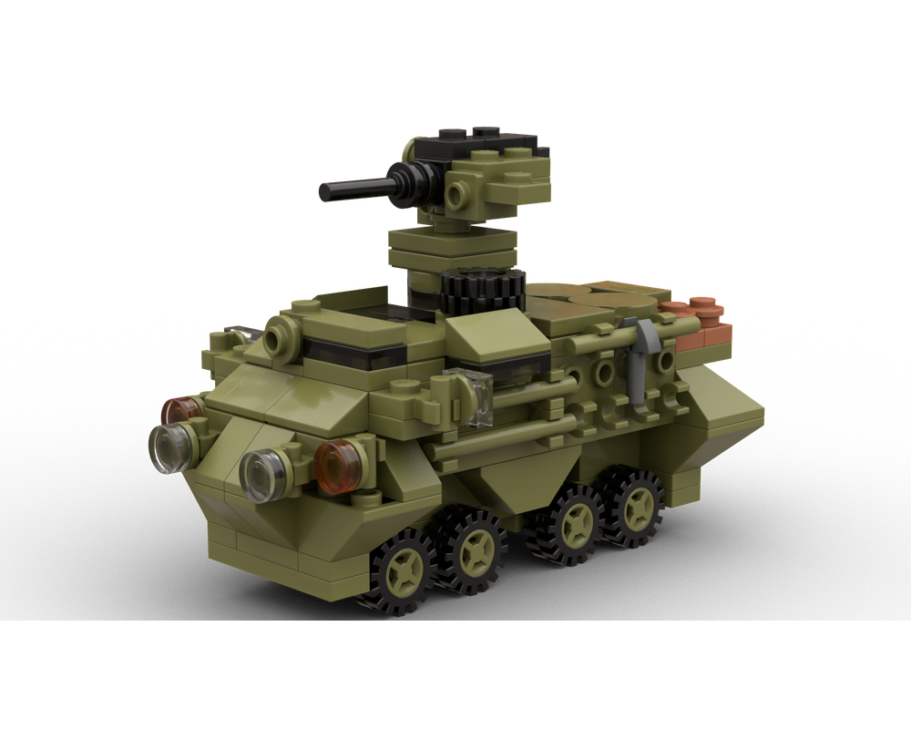 LEGO MOC-42860 IAV Stryker (LEGO Ideas and CUUSOO 2020) | Rebrickable ...