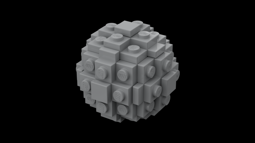 LEGO MOC Solid Core Modified Lowell Sphere by Dujk | Rebrickable ...